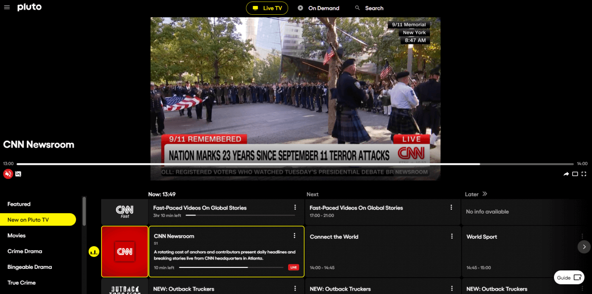 Pluto TV adds two CNN channels - RXTV